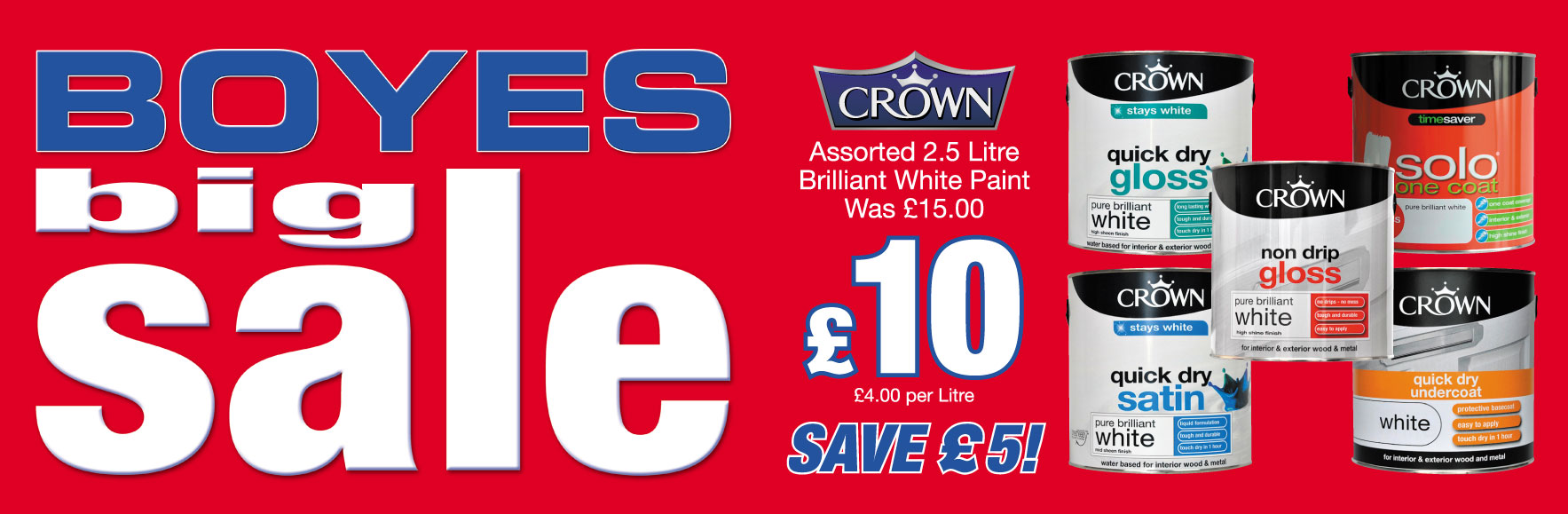 BOYES - For Good Value!