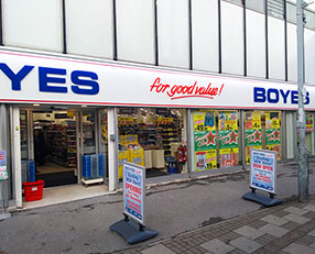BOYES - For Good Value!
